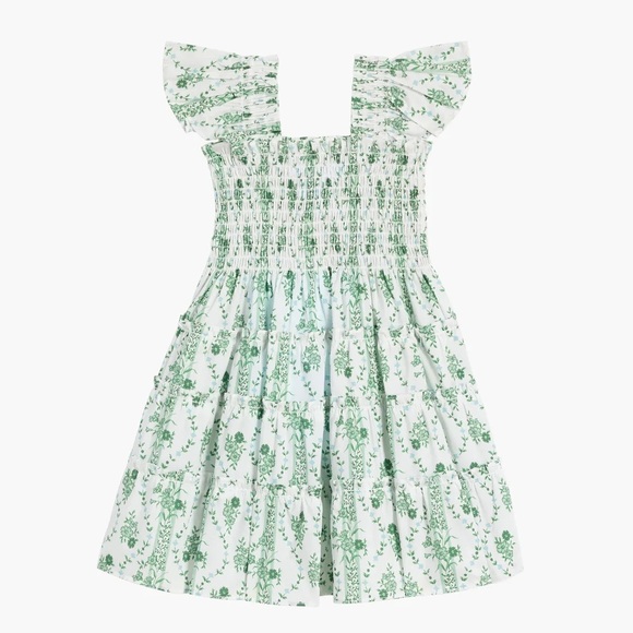 Hill House | Dresses | Hill House Home Tiny Nap Dress In Green Vine ...